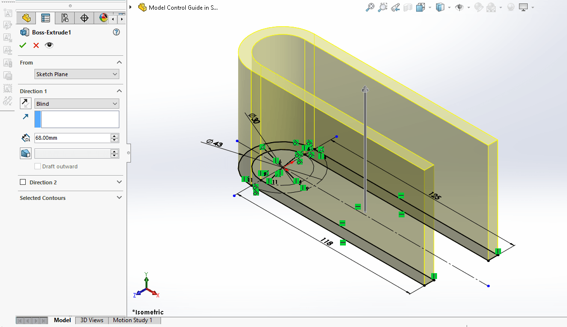 Model Control Guide in SolidWorks – Mechnexus