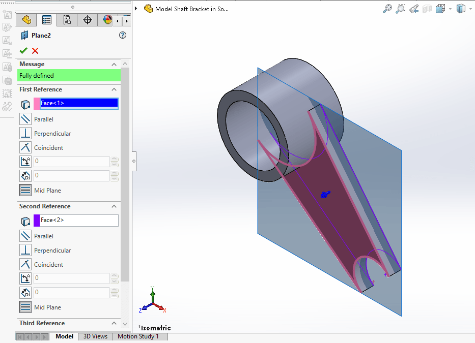 Model Shaft Bracket in SolidWorks – Mechnexus