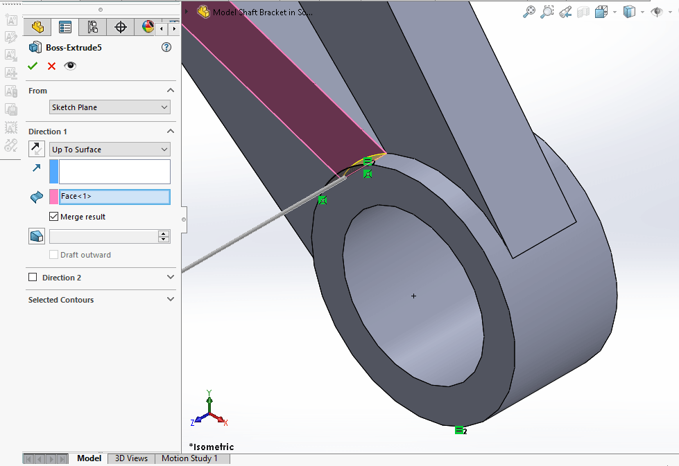 Model Shaft Bracket in SolidWorks – Mechnexus