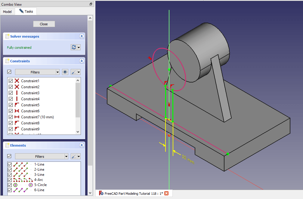 FreeCAD Part Modeling Tutorial 118 – Mechnexus